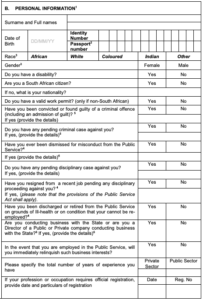 Filling out the Z83 Form - Step by Step (with pictures) - Joblife Blog