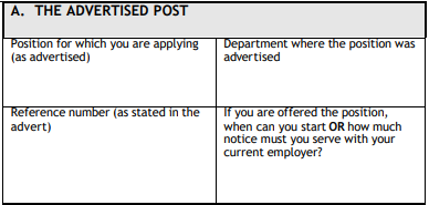 Filling out the Z83 Form - Step by Step (with pictures) - Joblife Blog